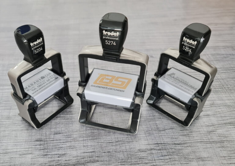 Stempel | Firmenstempel | trodat | c&w - Geretsried